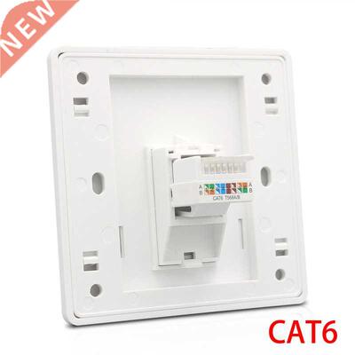 CAT6 RJ45 Network Wall Face Cover One Port Internet Panel Ex