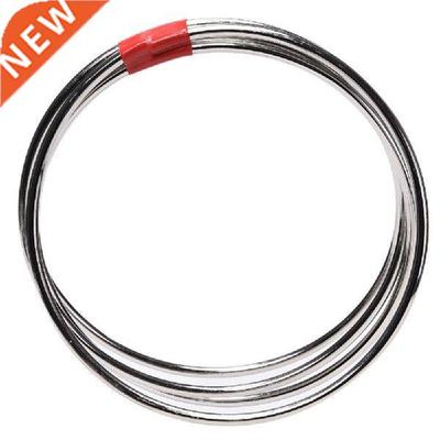 4Pcs/Set New Silver Linking Rings Tools Magic Tricks