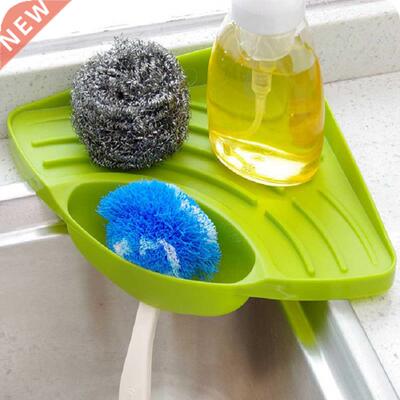 Practical New Kitchen Sink Storage Rack Dish Cloth Sponge H