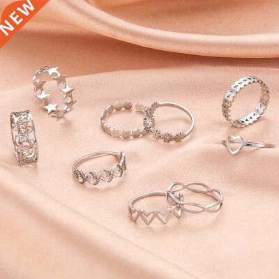 Skyrim ainless eel Women's Ring Simple Heart ar Da