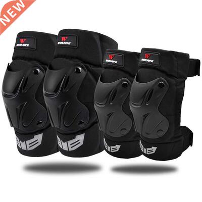 WOSAWE Adult Cycling Knee Elbow Pads Set Motorcycle Skateboa