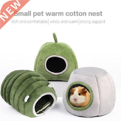 Hamster House Guinea Pig Bed Bird Hideout Bed Small Animal