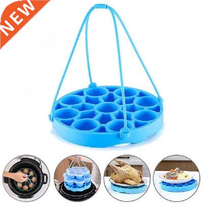 Silicone Egg Steamer Rack Basket Poacher Poaching Pods