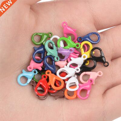 20 Pcs/Lot 13 Colors Mixed Alloy Lobster Clasp Hooks Keychai