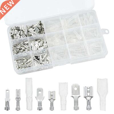 315PCS/Box 2.8mm 4.8mm 6.3mm Mle nd Femle Wire Spde Conn