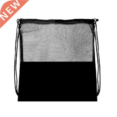 Bsketbll Net Bg Soccer Footbll Mesh Storge Bll Holder