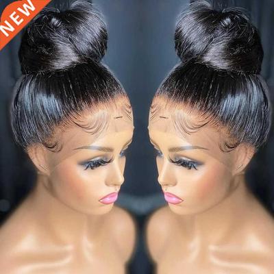 Transparent 13x4 13x6 Lace Front Human Hair Wigs Brazilian 3