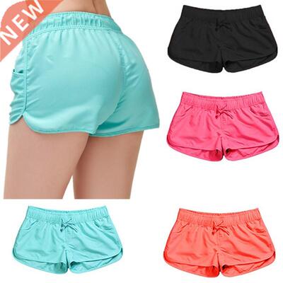 GAOKE New 2021 Summer Casual Shorts Women Fit Solid Availabl