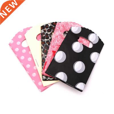 50Pcs/Lot Multi Designs Small Plastic Bag 9x15cm Boutique Gi