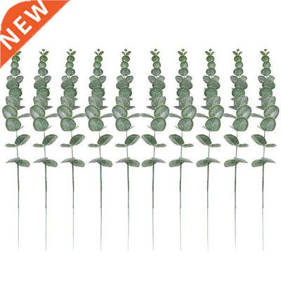 10pcs Home Decor  Craft Wall Door Eucalyptus Leaves Cake