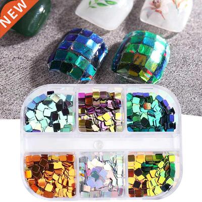 Chmeleon Mirror Nil rt Glitter Sequins Spngles Lser Hol