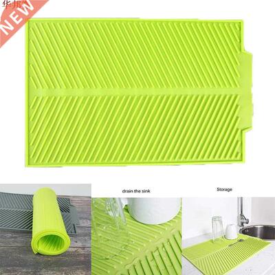 Tapis de séchage de la vaisselle en Silicone | Rectan
