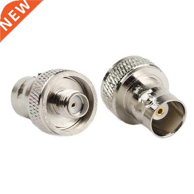2pcs SMA Female To BNC Female Convert Adapter For Two Way Ra