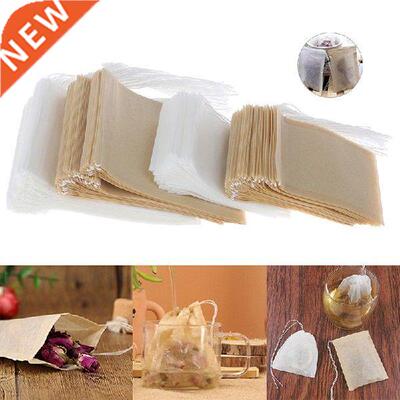 Food Grade Non-woven Fabric Tea Bags 100pcs Tea Filter Bags
