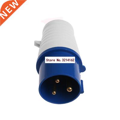 32 Amp 3 Pin Plug 220 - 250 Volt 2P+E Weatherproof IP44 32A
