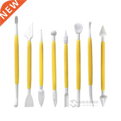 8pcs/Lot 16 Patterns Fondant Cake Decorating Flower Sugar Cr