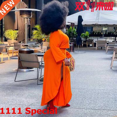 大码装Newsummer2023women'splus-sizeAfricanfashionsuit