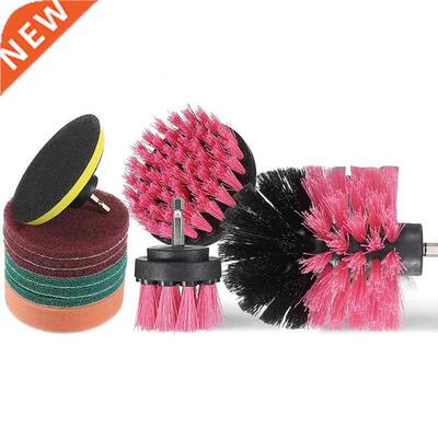 11Pcs Electrc Drll Brush Set,2/3.5/4 nch Cordless Electr