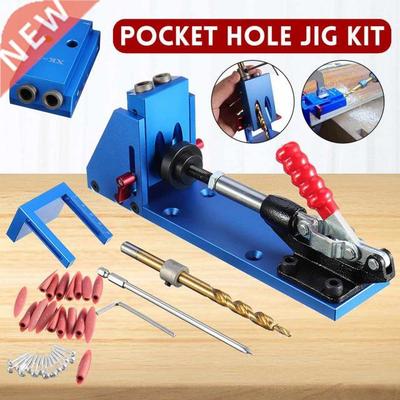 Woodworking Inclined Hole Doweling Jig Pocket Hole Jig Kit W
