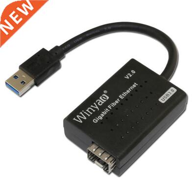 SFP NIC Fiber Channel Gigabit Ethernet to USB3.0 Adapter Chi