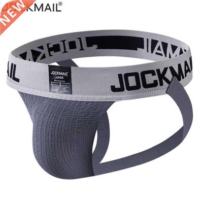 JOCKMAIL Men's Jockstrap Athletic Supporter Underwear Gym Wo