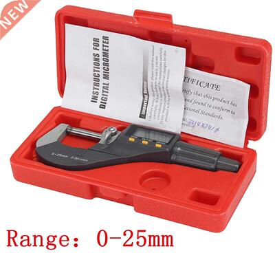LCD Outside Micrometer 0-1