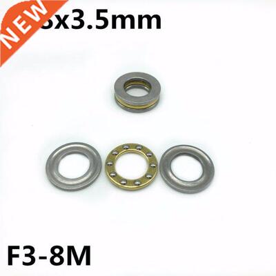 10Pcs F3-8M 3x8x3.5 mm Axial Ball Thrust Bearing plane thrus