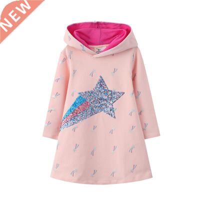 Jumping Meters 2022 New Arrival Star Beading Princess Girls