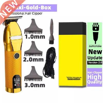 Professional Hair Clipper Rechargeable 0mm Electric Shaver