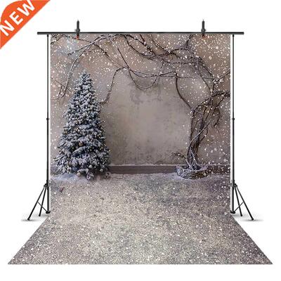 Winter Snow Portrait Backdrop for photography Christmas e Sn