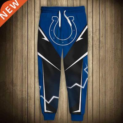Fashion Indianaolis Men's casual Colts ants Blue and black