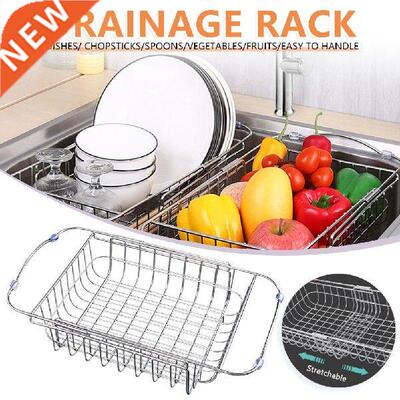 Expandable Dish Drying Rack Over Sink Dish Rack Shelf with