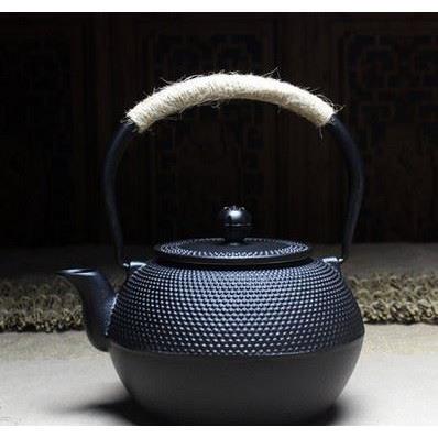 Iron Tea Pot with Stainless Steel Infuser Cast Iron Teapot