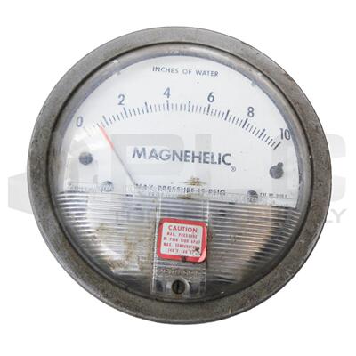 原装供应MAGNAHELIC 2010C 压力表 0-10 英寸水柱 15psig