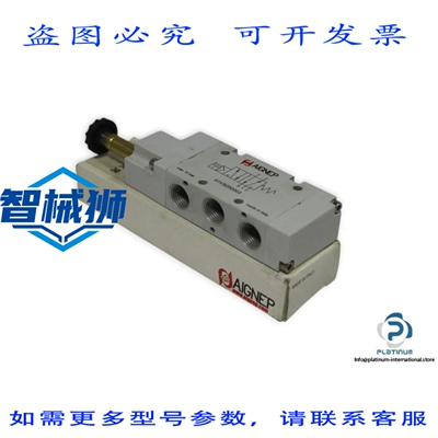 原装供应 AIGNEP 01VS050003 单电磁阀-电动-10 巴-1200 /分钟-单