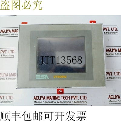 原装供应ESA VT505W00000 触摸屏 HMI 面板 24VDC AWG 12-30失效
