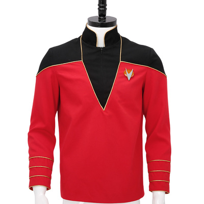 友漫 星际迷航Star trek下一代TNG船长 舰长制服cosplay服装
