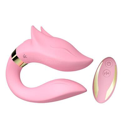 A vibration-stimulating ring that acts on the clitoris