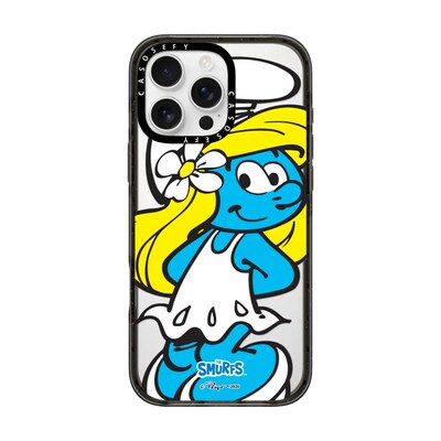 CASOSEFY联名Smurfs蓝精灵16promax适用苹果iphone18pro保护套14plus磁吸防摔12明星同款13可爱11电影手机壳