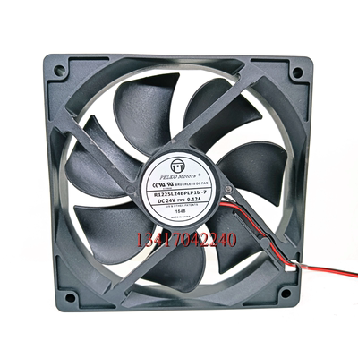 全新 PELKO Motors R1225L24BPLP1b-7 24V 0.12A 12025 12CM 风扇