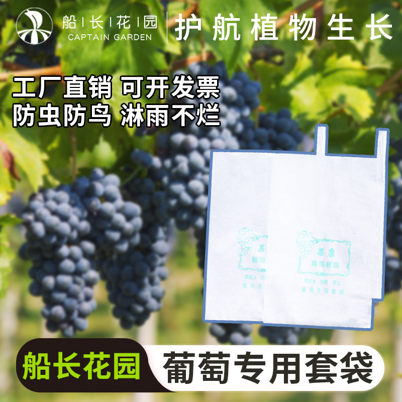 葡萄专用套袋防虫鸟巨峰阳光玫瑰提子纸袋庭院户外水果保护果袋