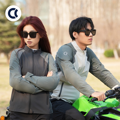 CC夏季透气耐磨机车骑行服