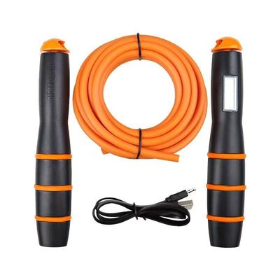 恒康佳业中考专用跳绳初中生计时计数PU绳学生体育训练钢丝绳正品