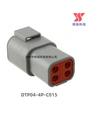 DEUTSCH德驰DTP04-4P-C015连接器