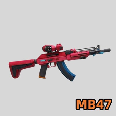 新版二代DS 电动连发MB47 SLR科教模型解压训练玩具道具肥肥钢镚