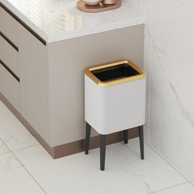 GAOK加高免弯腰无盖垃圾桶家用厨房8808J/8858J/8868J