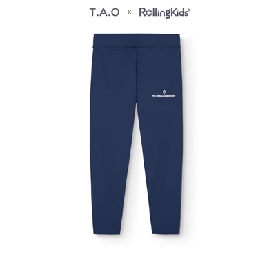 T.A.O 儿童藏青色长裤男女童时尚百搭休闲裤丨RollingKids