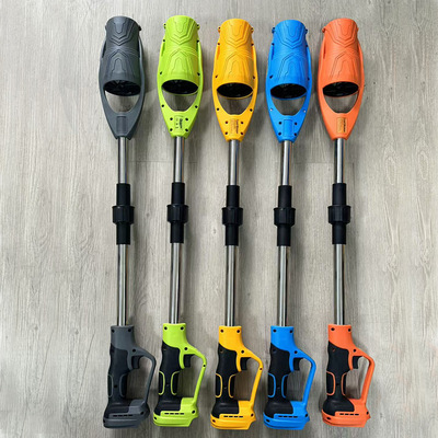 现货直供可折叠锂电飓风款暴力涡轮吹风机吹雪洗车吹草机暴力风扇