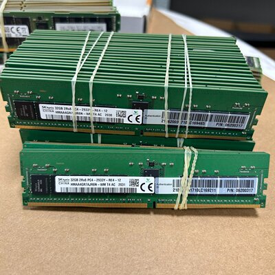 议价SK+32G+2R8 2933+REG+ECC内存+56条可维修