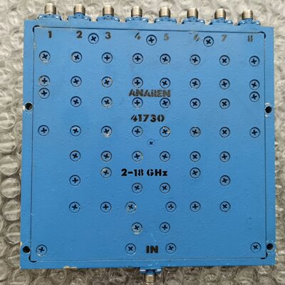 询价ANAREN 41730 2-18Ghz 一分八功分器可维修